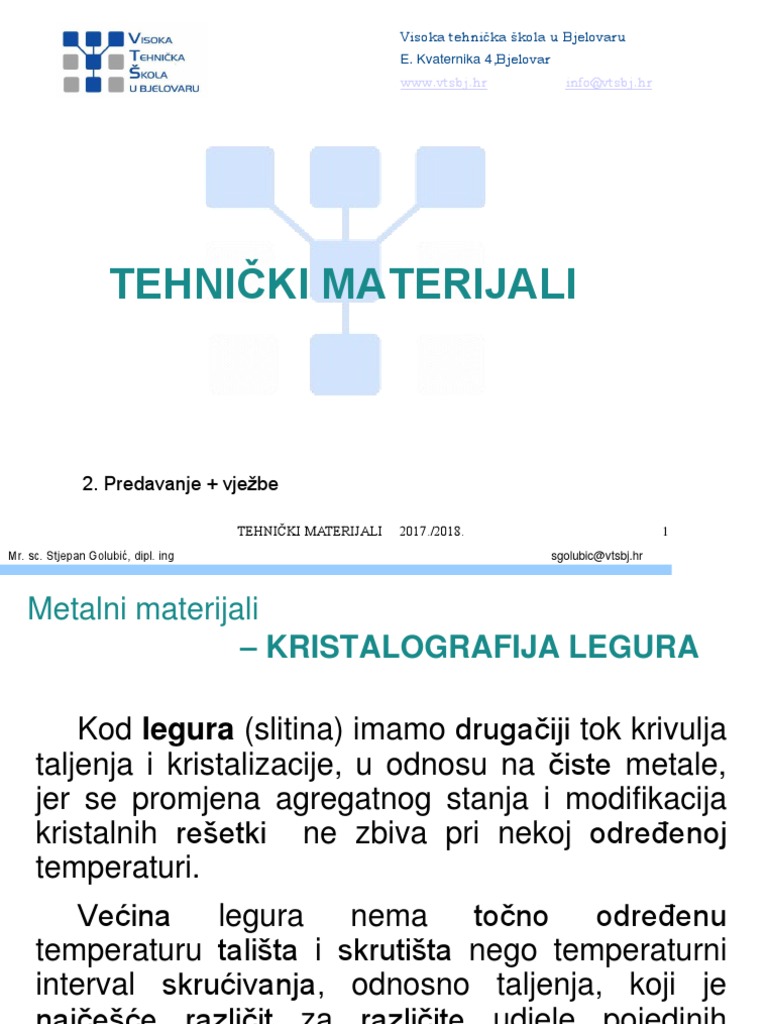 Tehnicki Materijali - 2 | PDF