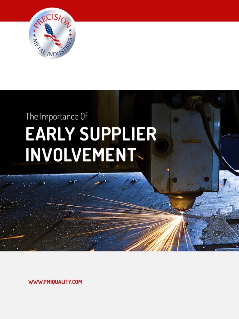 The Importance of Early Supplier Involvement Ebook | PDF | Procurement ...