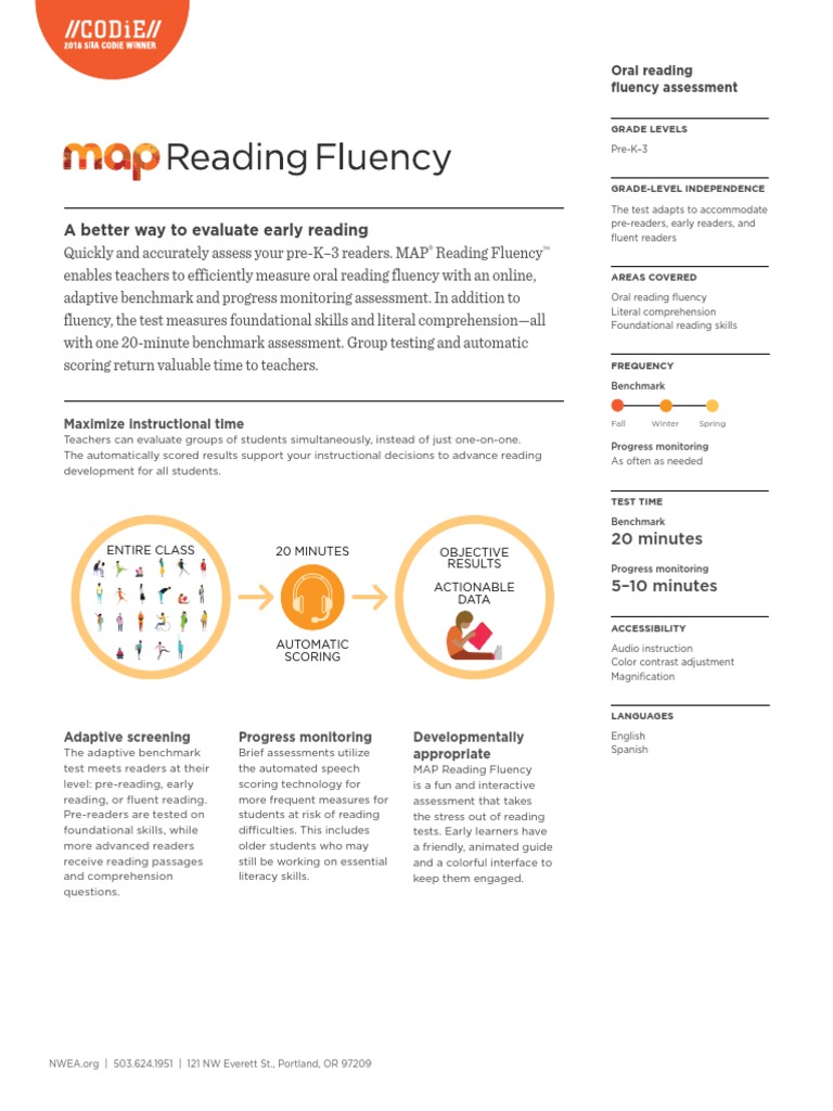 Map Reading Fluency Fact Sheet | PDF | Fluency | Reading Comprehension