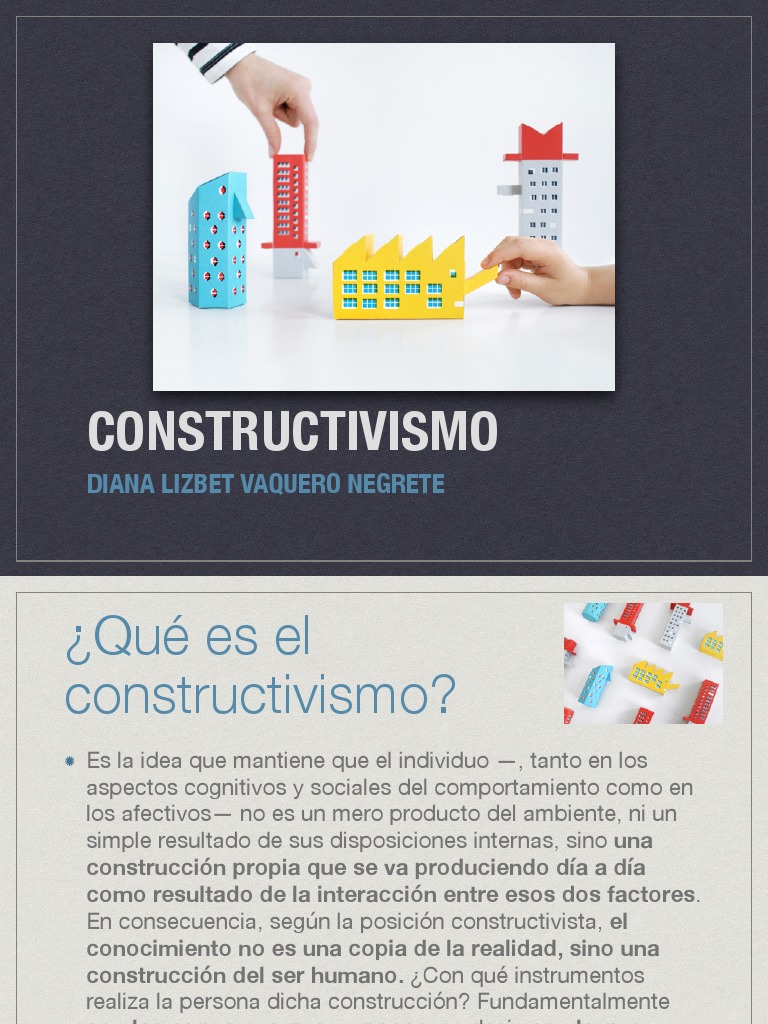 Constructivismo | PDF | Constructivismo (filosofía de la educación ...