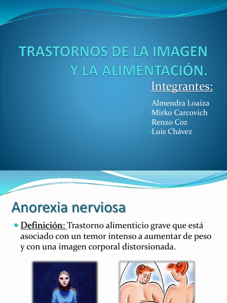 Definición y características de la anorexia | PDF | Anorexia nerviosa ...