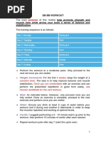 Full Body Workout B PDF | PDF | Limbs (Anatomy) | Human Anatomy