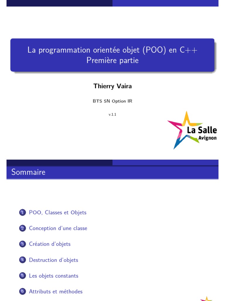 Base en C# Poo | PDF | Classe (informatique) | Programmation orientée objet