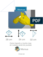 Squidgame Frontman Template Mask Assembli 1 | PDF