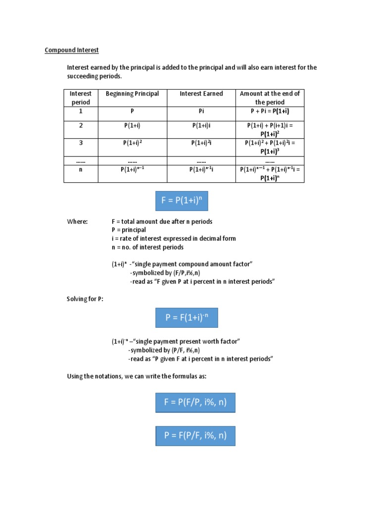 3 Compound Interest | PDF | Compound Interest | Interest