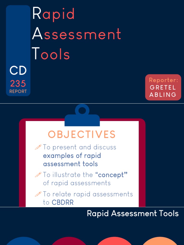 Rapid Assessment Tools Overview | PDF | Non Governmental Organization ...