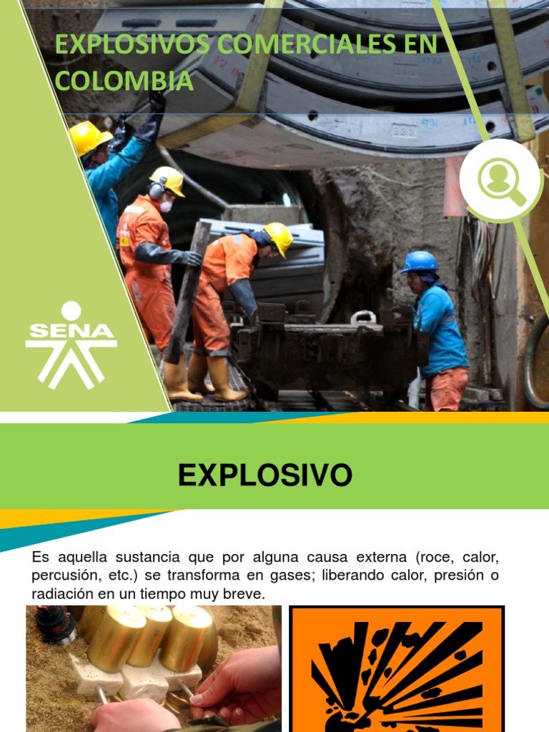 Explosivos Comerciales en Colombia | PDF | Colombia | Naturaleza