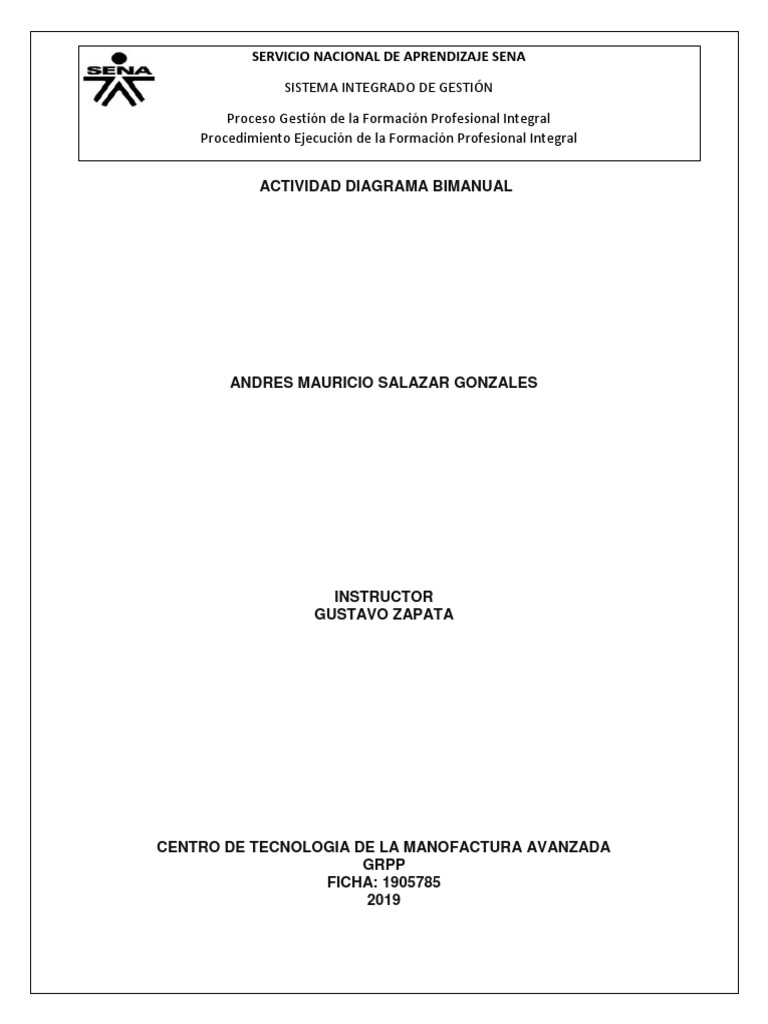 Diagramas Bimanuales de Ensamble | PDF | Tuerca (Hardware) | Tornillo