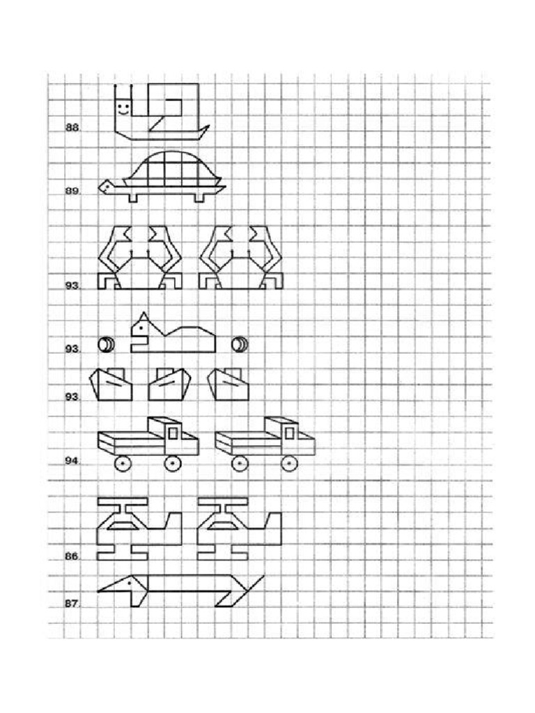 Planas de Secuencias de Figuras | PDF