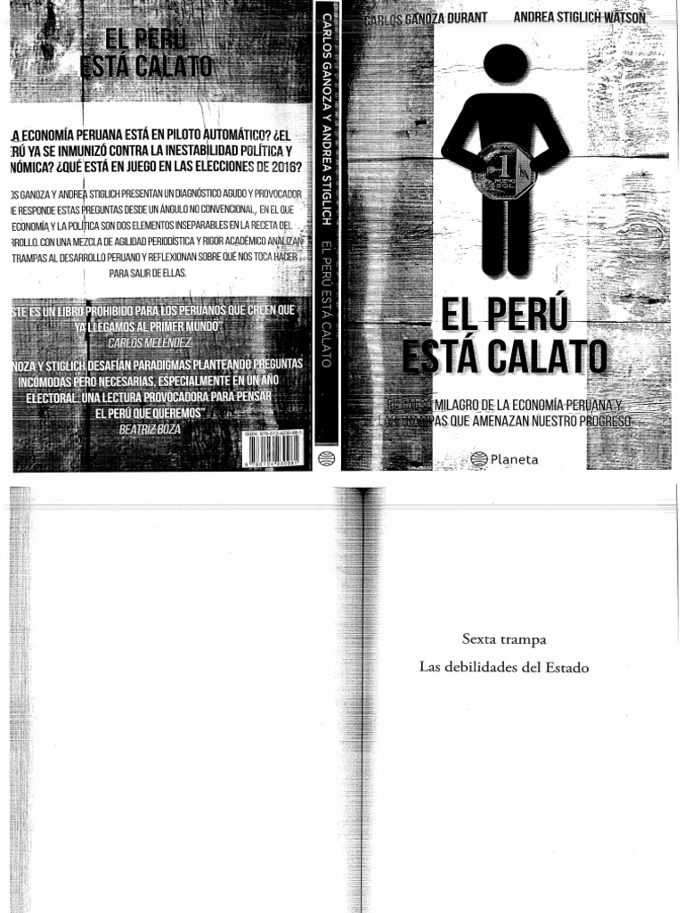 El Perú Esta Calato - Ganoza y Stiglich | PDF