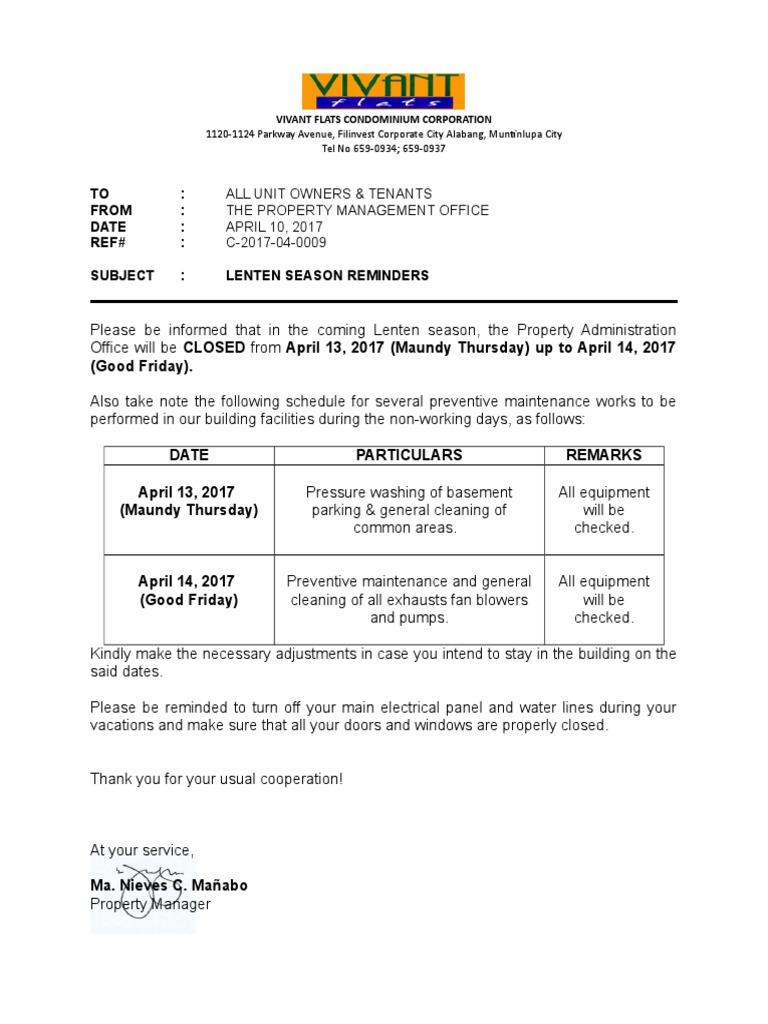 9 - Holy Week Reminders | PDF