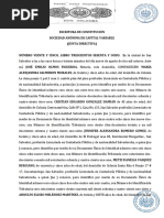 Ejemplo de Una Escritura de Constitucion de Empresa S.A de C.V en El Salvador | PDF | Junta ...