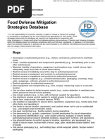 Food Defense Plan: B G A in N N S I A T L Ea Industries Limited / 1 Aug ...