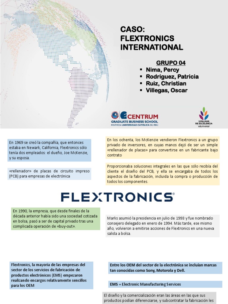 GRUPO 04 CASO Flextronics International - Rev01 | PDF | Fabricante ...