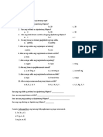 Grade 2 Filipino Worksheet | PDF