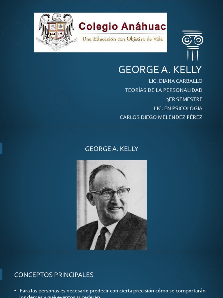 George Kelly | PDF | Comportamiento | Sicología