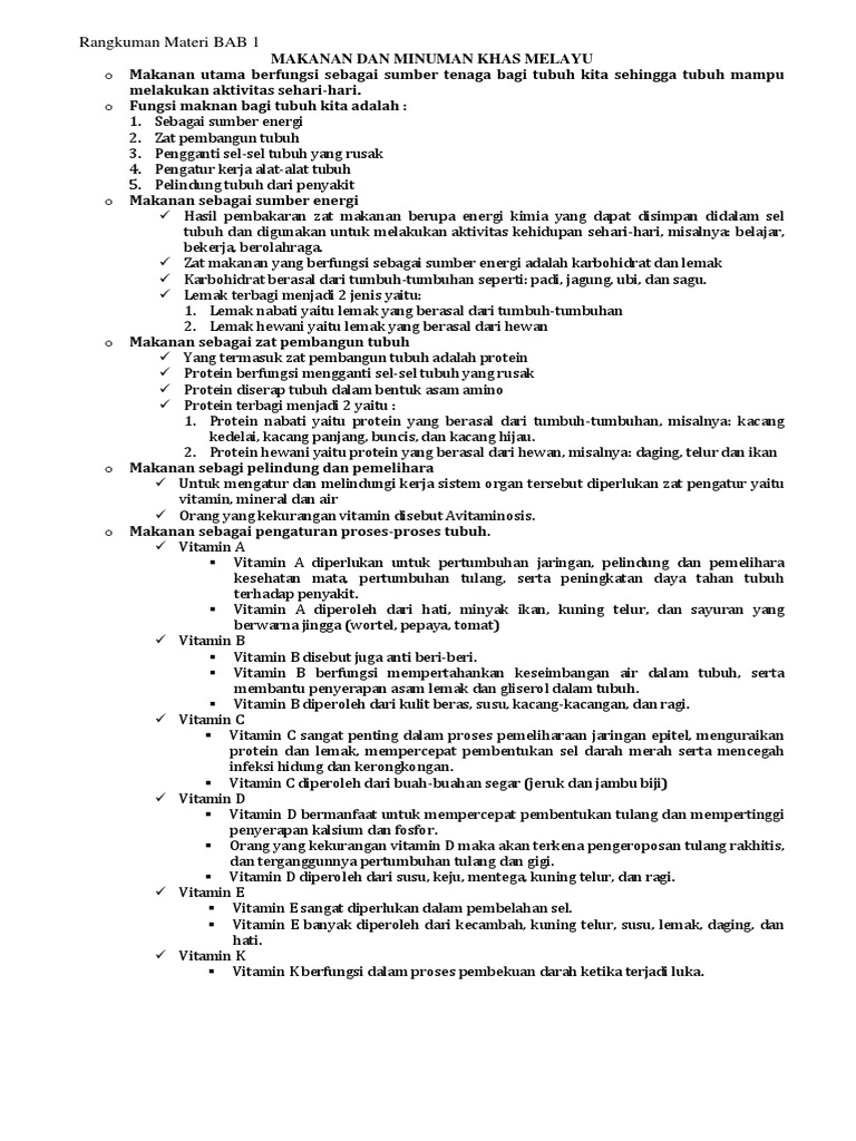 Rangkuman Materi BAB 1 BMR | PDF | Kesehatan Holistik