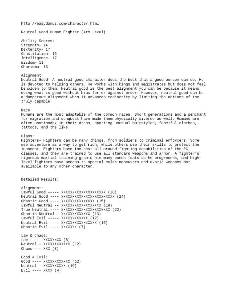 Alignment | PDF | D20 System | Gary Gygax Games