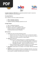 A Detailed Lesson Plan For Conjunctions | PDF | Onomastics | Syntax