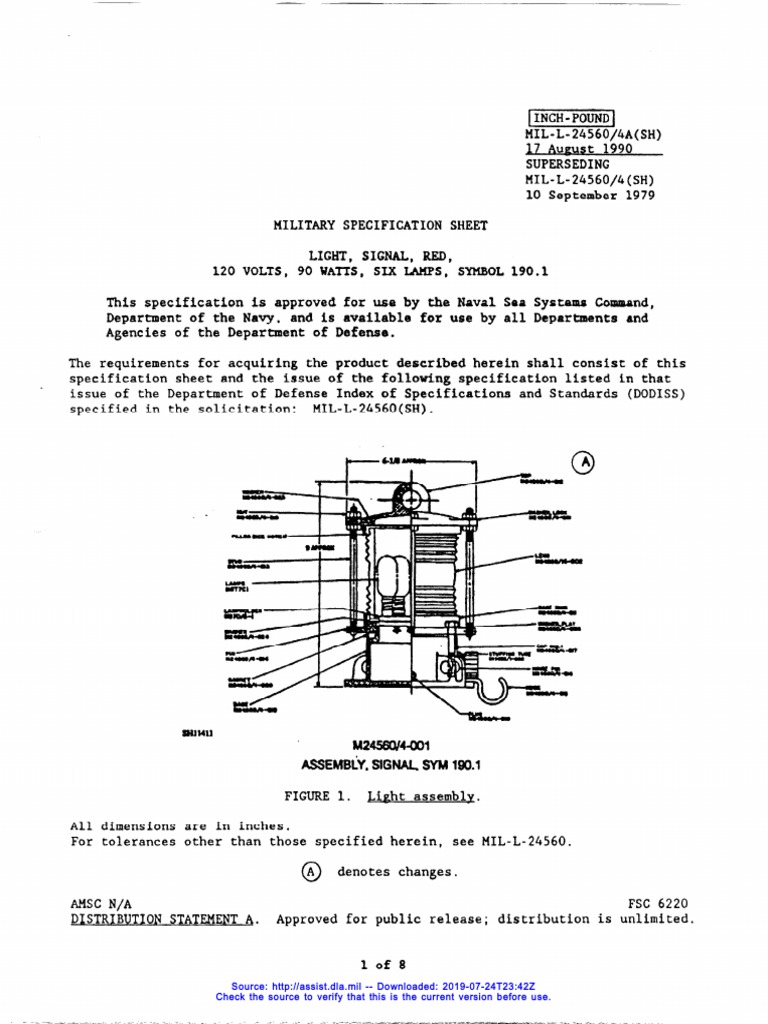 Source: Http://assist - Dla.mil - Downloaded: 2019-07-24T23:42Z Check ...