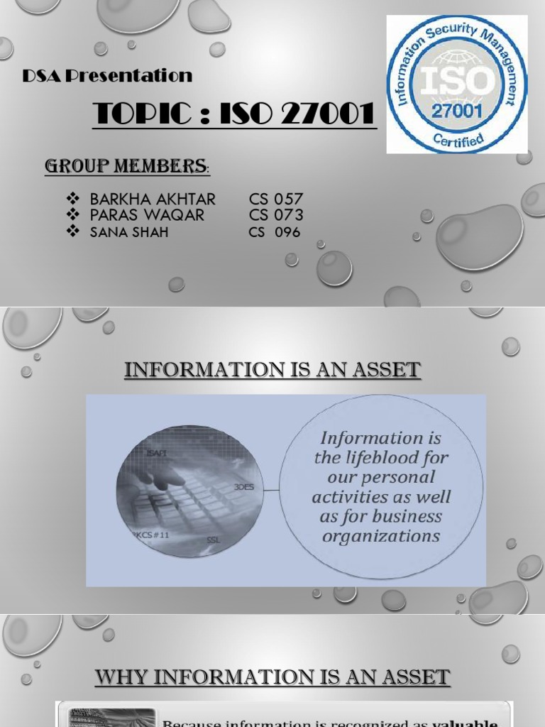 Iso 27001 | PDF | Information Security | Business