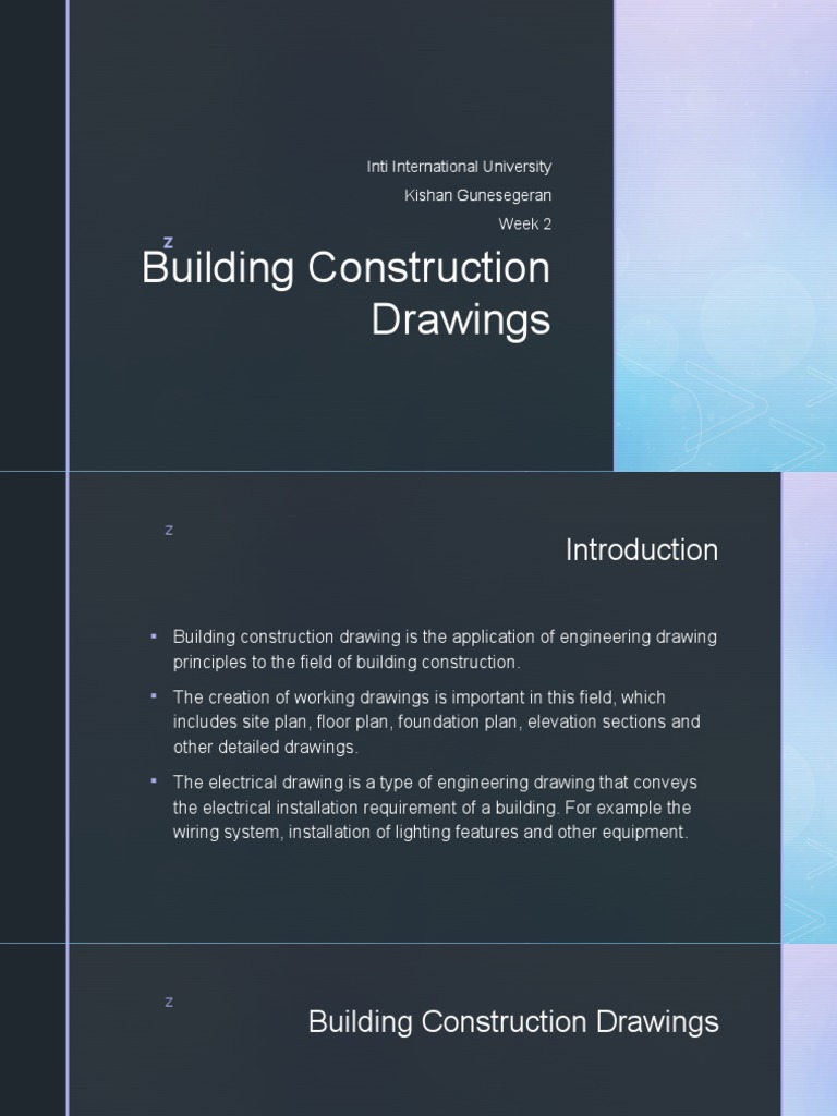 Building Construction Drawings - STD Ver | PDF | Drawing | Civil ...