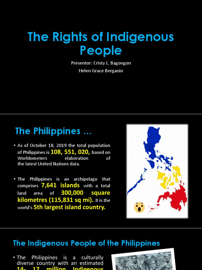 The Rights of Indigenous People | PDF | Indigenous Peoples | Philippines