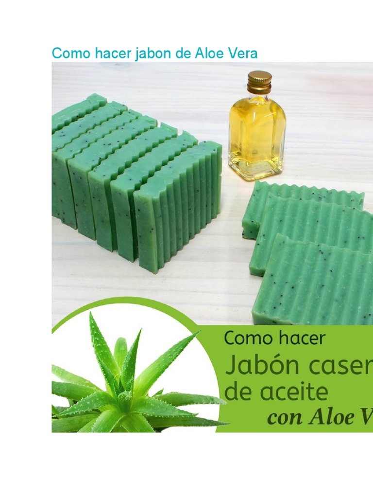Receta Jabon Sabiloe | PDF | Jabón | Aceite de oliva