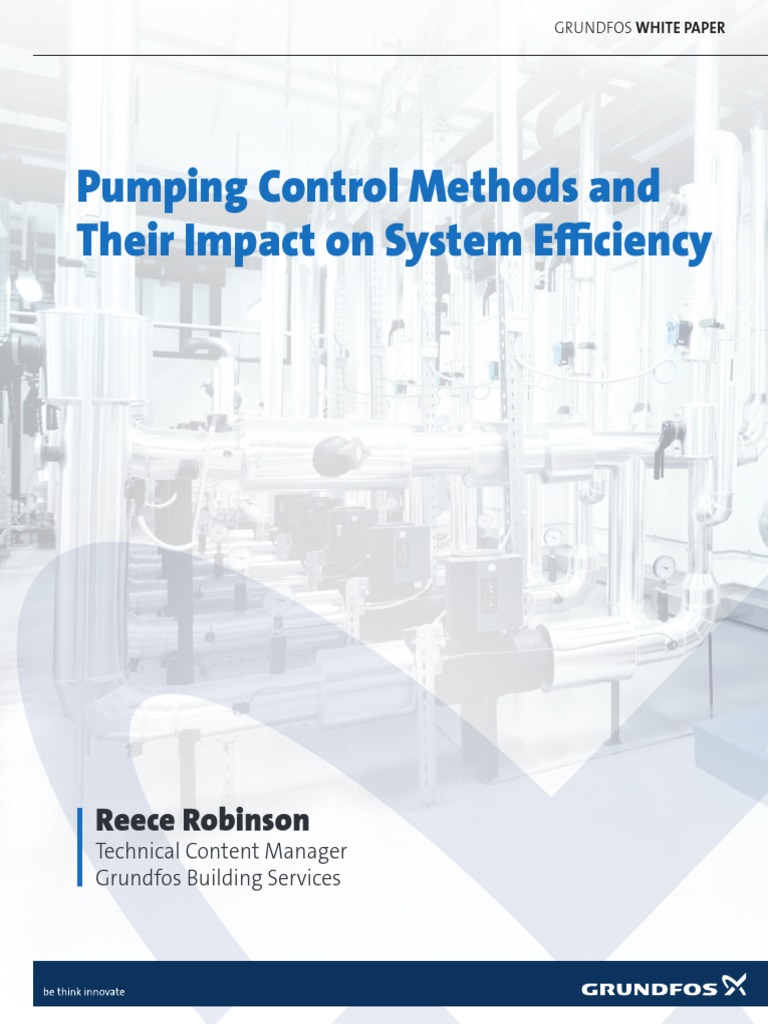 Pumping Control Methods and Their Impact On System Efficiency | PDF ...