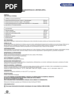 Flevomax 500mg Prospecto | PDF | Amamantamiento | El embarazo