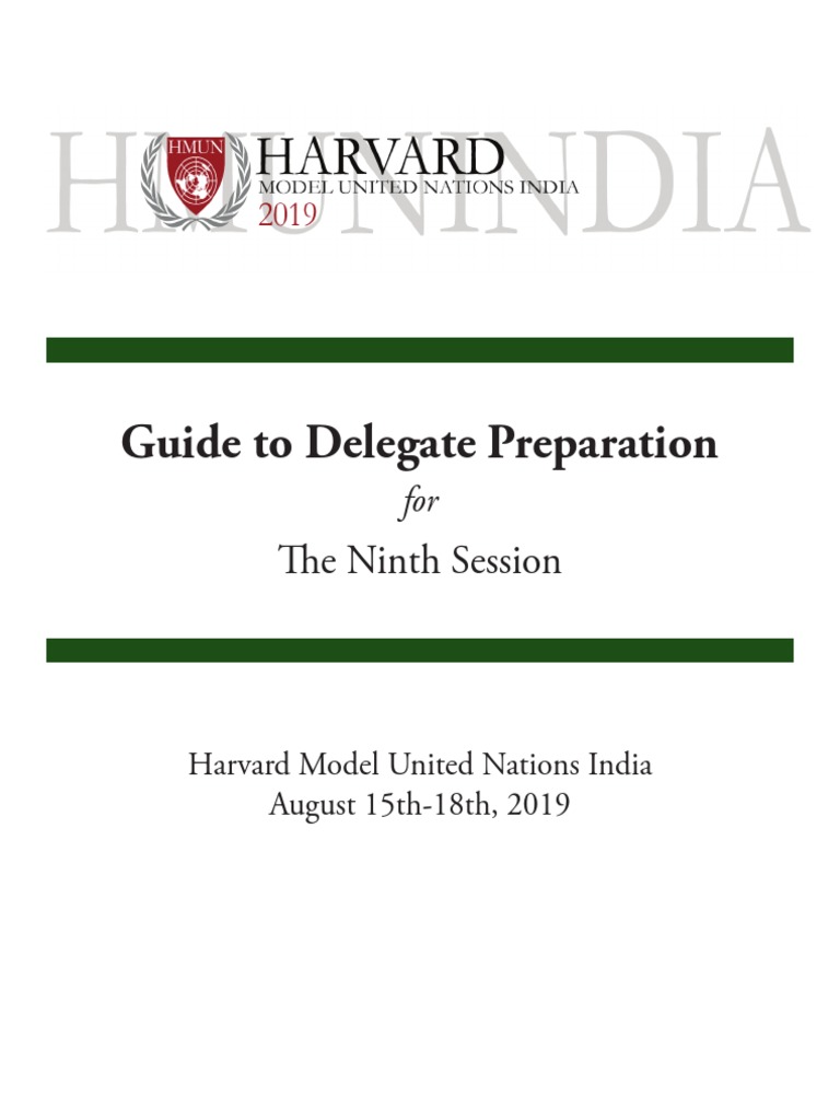 Guide To Delegate Preparation | PDF | United Nations | International Relations