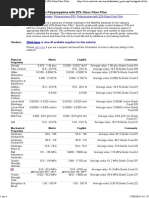 Plastic Properties Comparison Chart | PDF | Building Engineering | Polymers