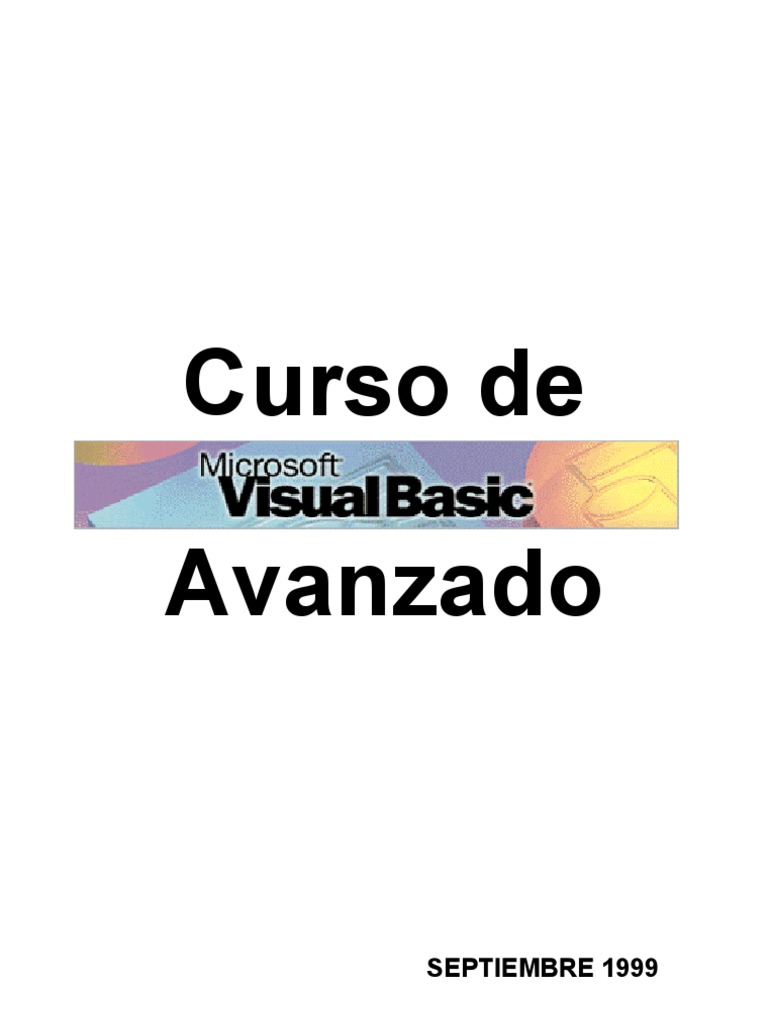 Visual Basic Avanzado | PDF | Objeto (informática) | Básico