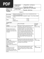 MSDS Coffee PDF | PDF | Chemistry | Food And Drink