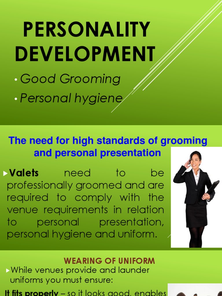 Standards of Grooming for Valets | PDF | Suit (Clothing) | Consumer Goods