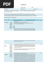 Communicative Language Teaching Lesson Plan | PDF | Language Education ...