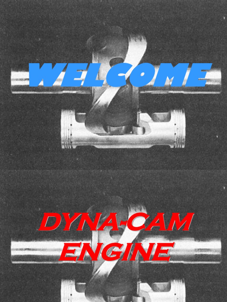 Dyno Cam Engine | PDF | Internal Combustion Engine | Propulsion