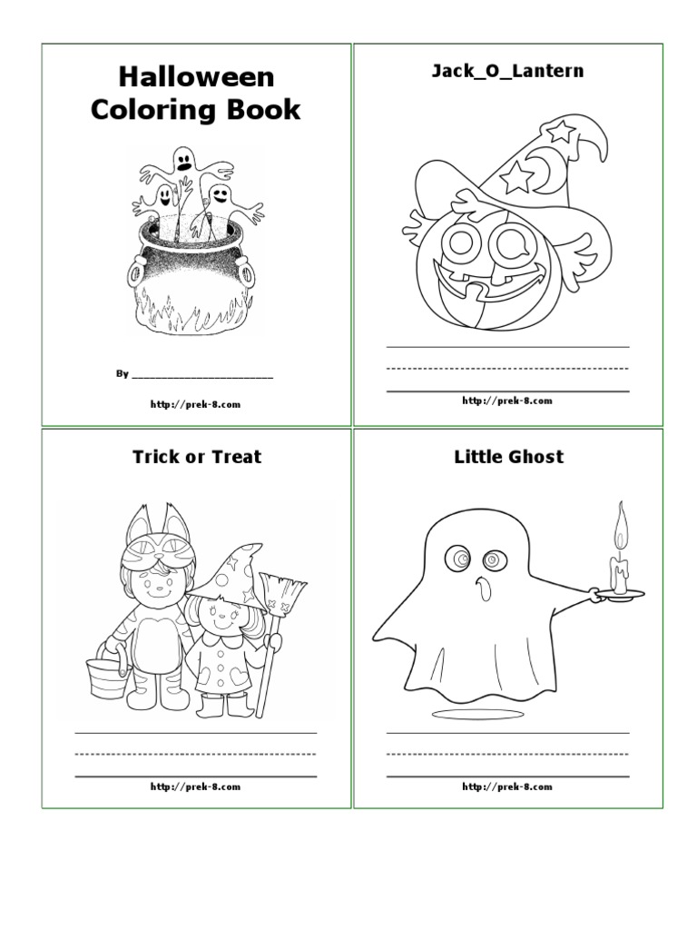 Halloween Coloring Pages Online | PDF