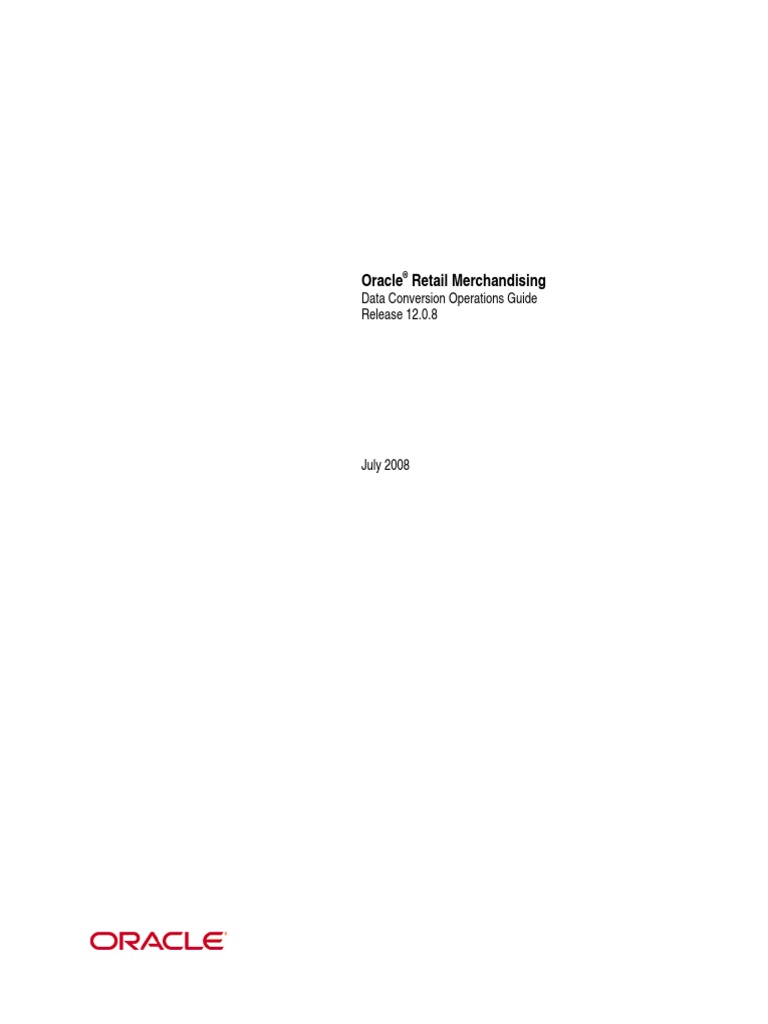 Merch 1208 Dcog | PDF | Oracle Database | License