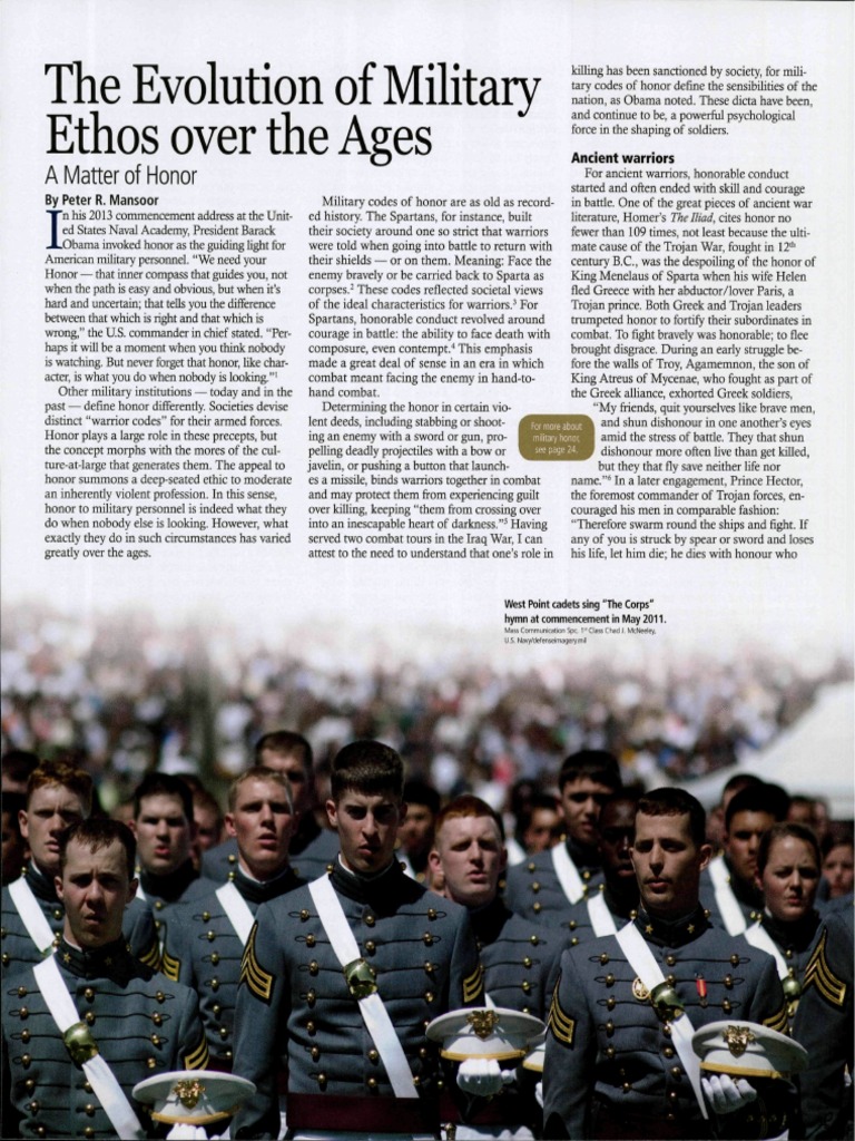 Evolution of Military Honor | PDF | United States Military Academy ...
