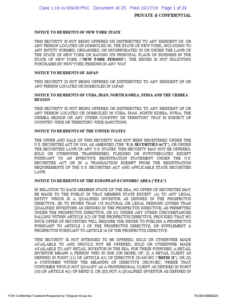 Second Purchase Agreement GRAM | PDF | Securities Act Of 1933 | Securities (Finance)