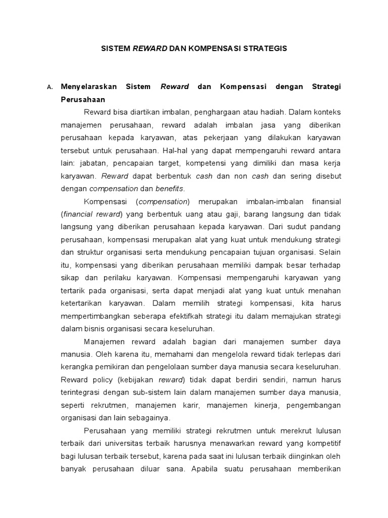 MSDM Strategik | PDF