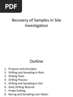 Differentiate Between Disturbed and Undisturbed Sample and Give 3 Type ...