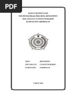 Contoh SK Pengangkatan Dan Penetapan Pengurus PKK Desa | PDF