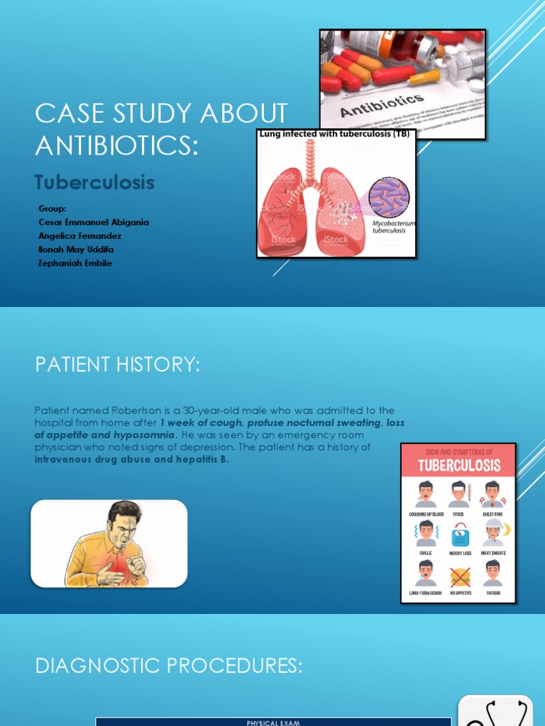 Case Study TB | PDF | Tuberculosis | Antimicrobial Resistance