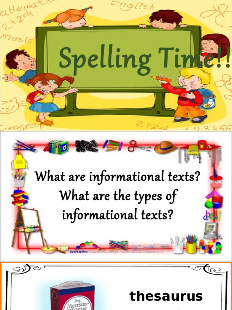 Eng6 PPT - Dictionary, Thesaurus | PDF | Dictionary | Linguistics