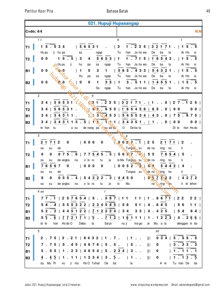 Belajar Not Angka Pdf