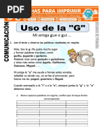 Cuadernillo G Gu Gü | PDF