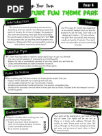 Theme Park Design Project Guide | PDF | Project Based Learning
