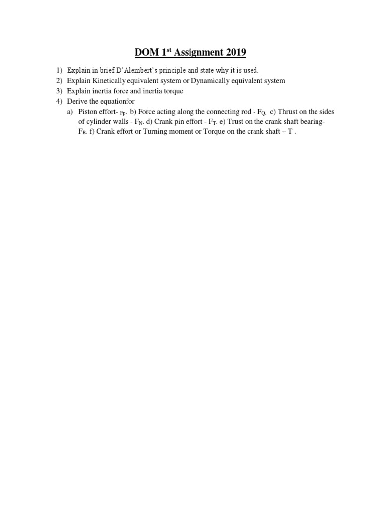 DOM 1st Assignment 2019 | PDF | History